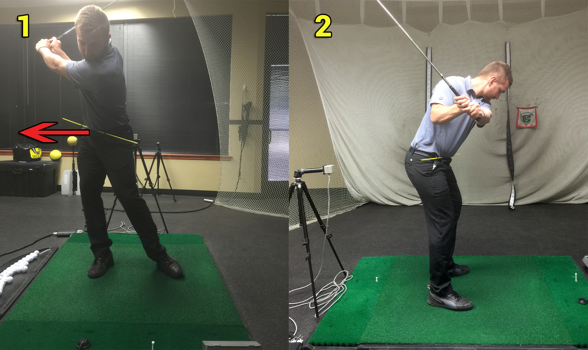 Hip Sway Turn Problem The Golftec Scramble